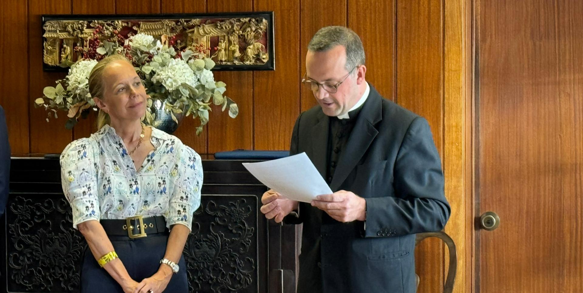 Padre João Vergamota reconduzido como Director do ISDC | ISDC-WEBSITE